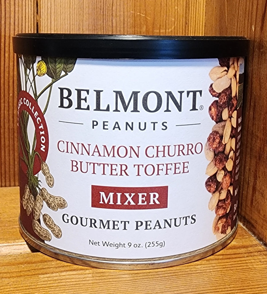 Belmont Cinnamon Churro Butter Toffee Peanuts – Virginia Made Shop