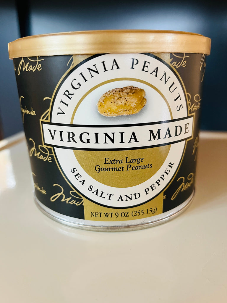 Virginia Made Sea Salt and Pepper Peanuts – Virginia Made Shop